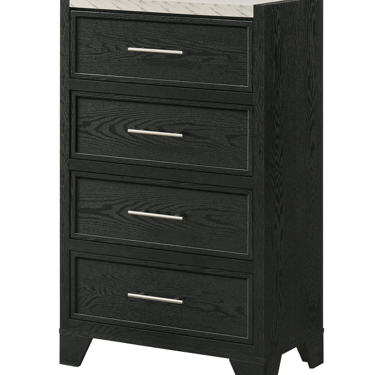 Lamar Black Chest – Luna Furniture