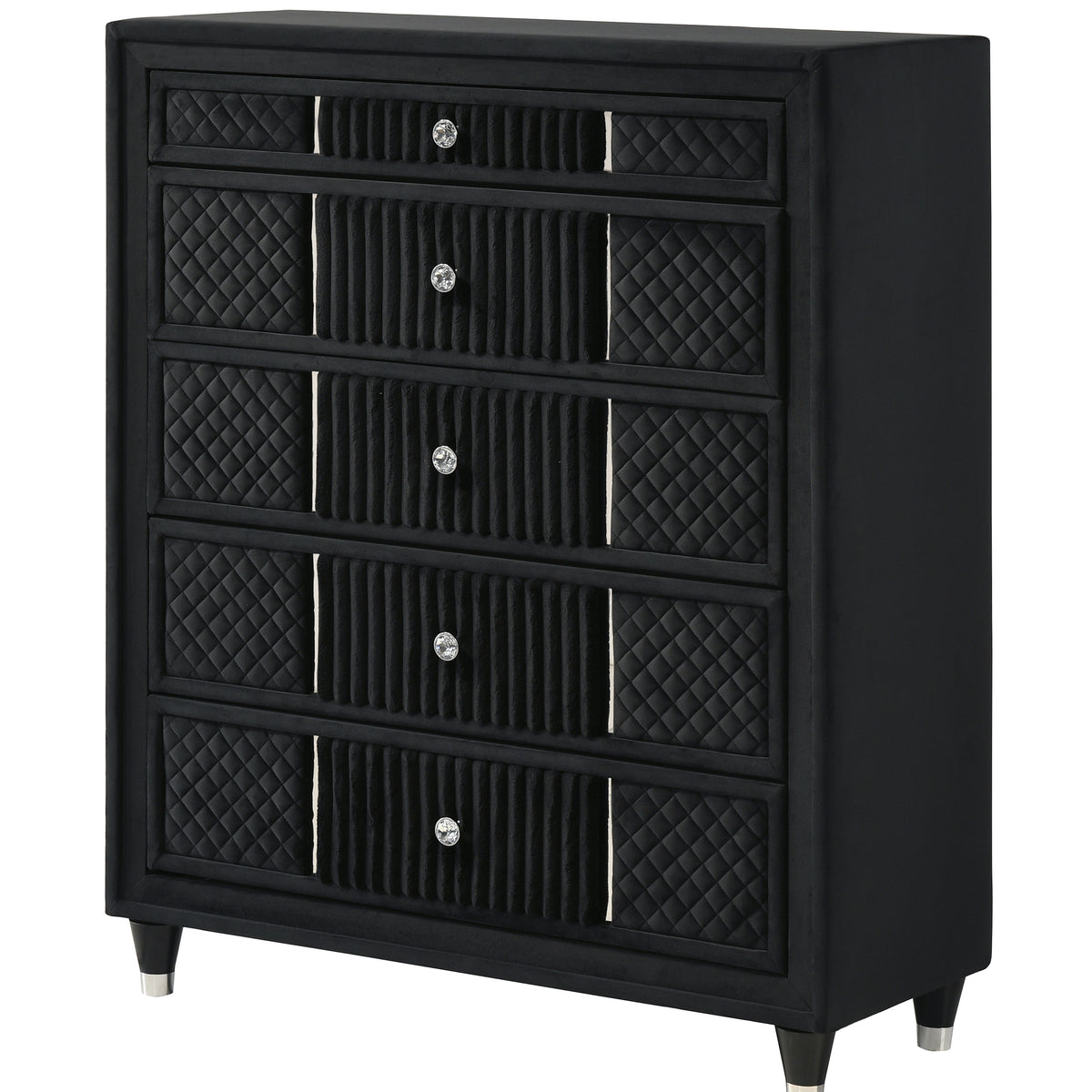 Crown Mark Armany Black Chest – Luna Furniture