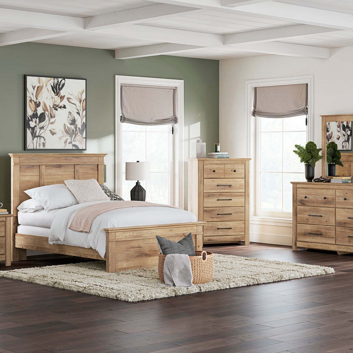 Ashley Makidern Tan Youth Panel Bedroom Set – Luna Furniture
