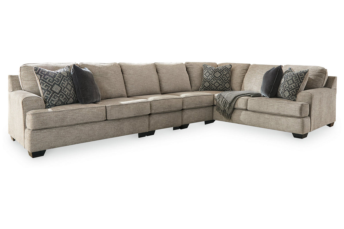 Bovarian Stone 4-Piece Sectional 56103S5 – Luna Furniture