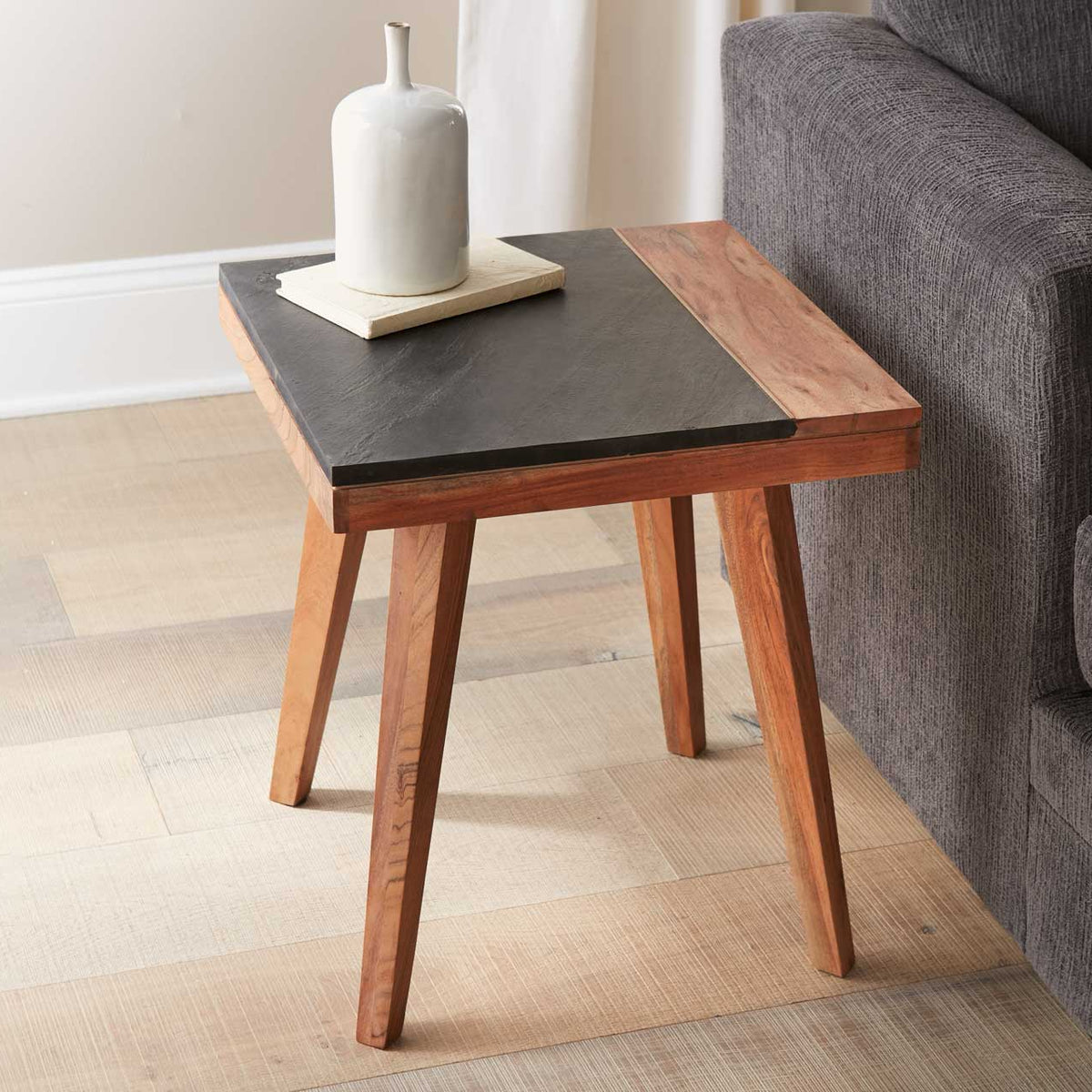 Caspian Square End Table – Luna Furniture