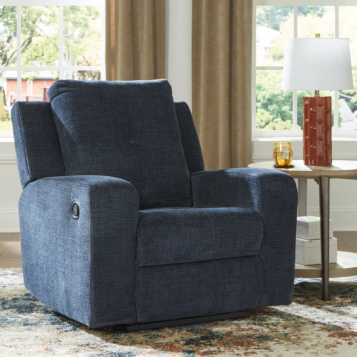 Danum Ink Recliner – Luna Furniture