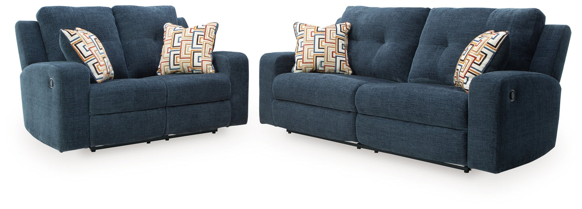 Danum Sofa and Loveseat in Ink – Luna Furniture