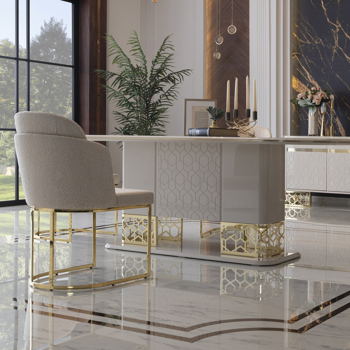 Ferani Dining Chair – Luna Furniture