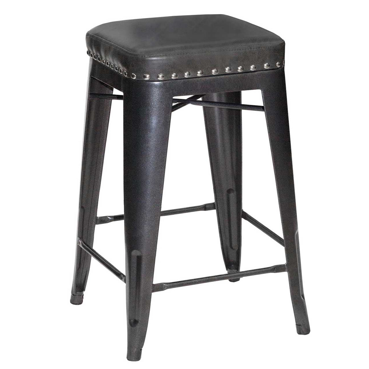 Hank 24″ Backless Counter Stool – Luna Furniture