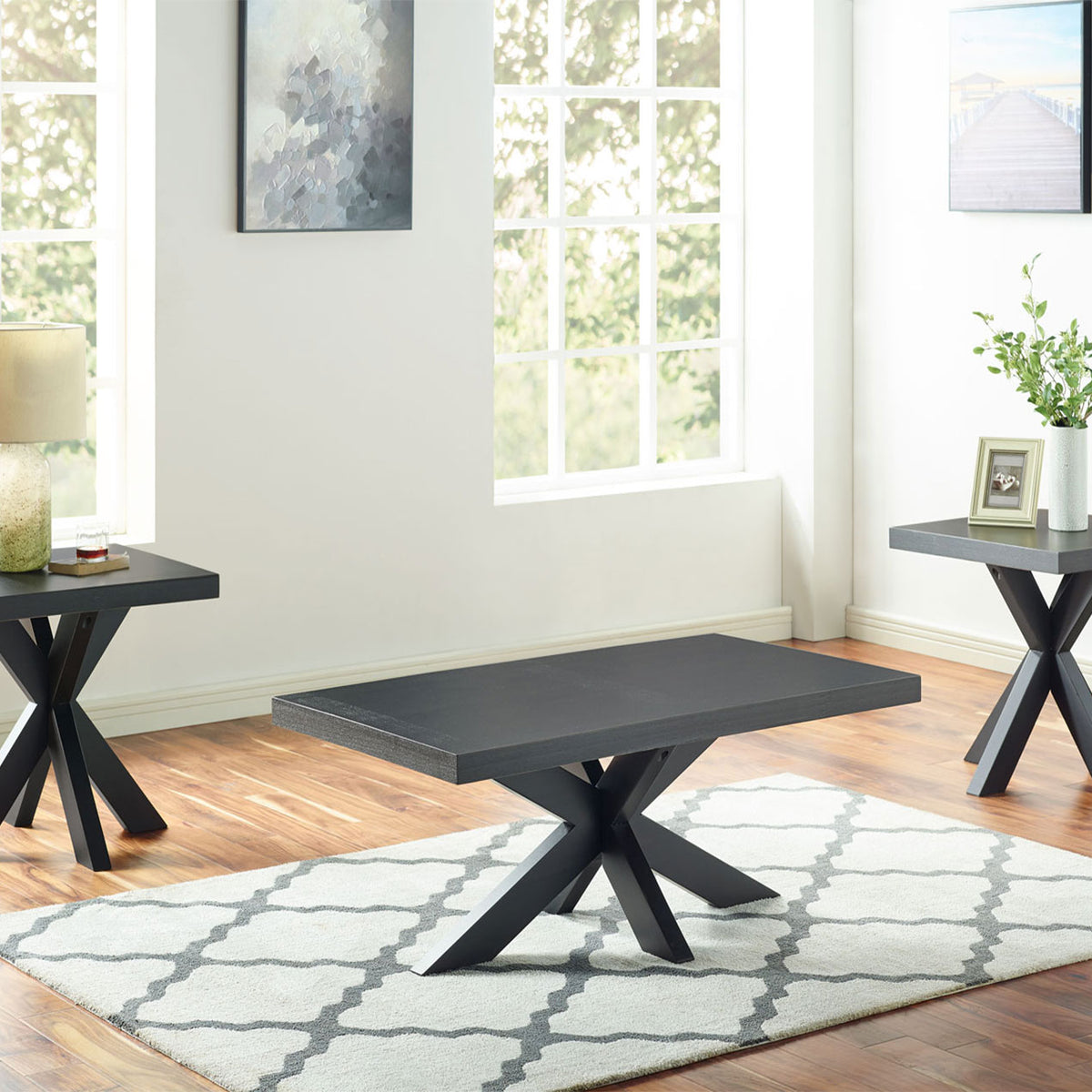 Harris 3-Piece Set(Cocktail & 2 End Tables) – Luna Furniture