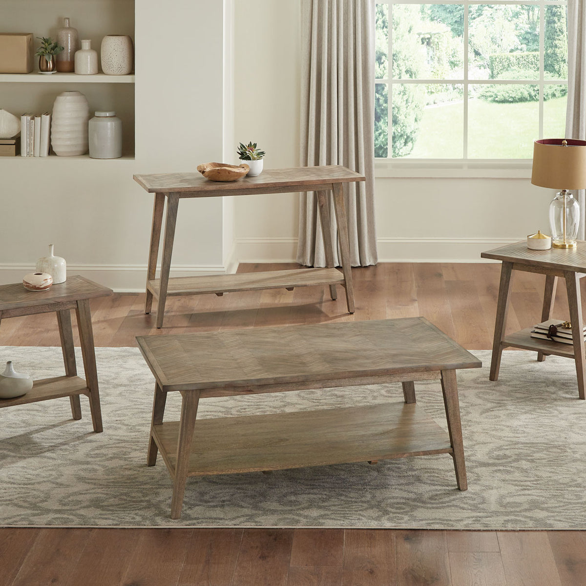 Milani 3-Piece Occasional(Cocktail & 2 End Tables) – Luna Furniture