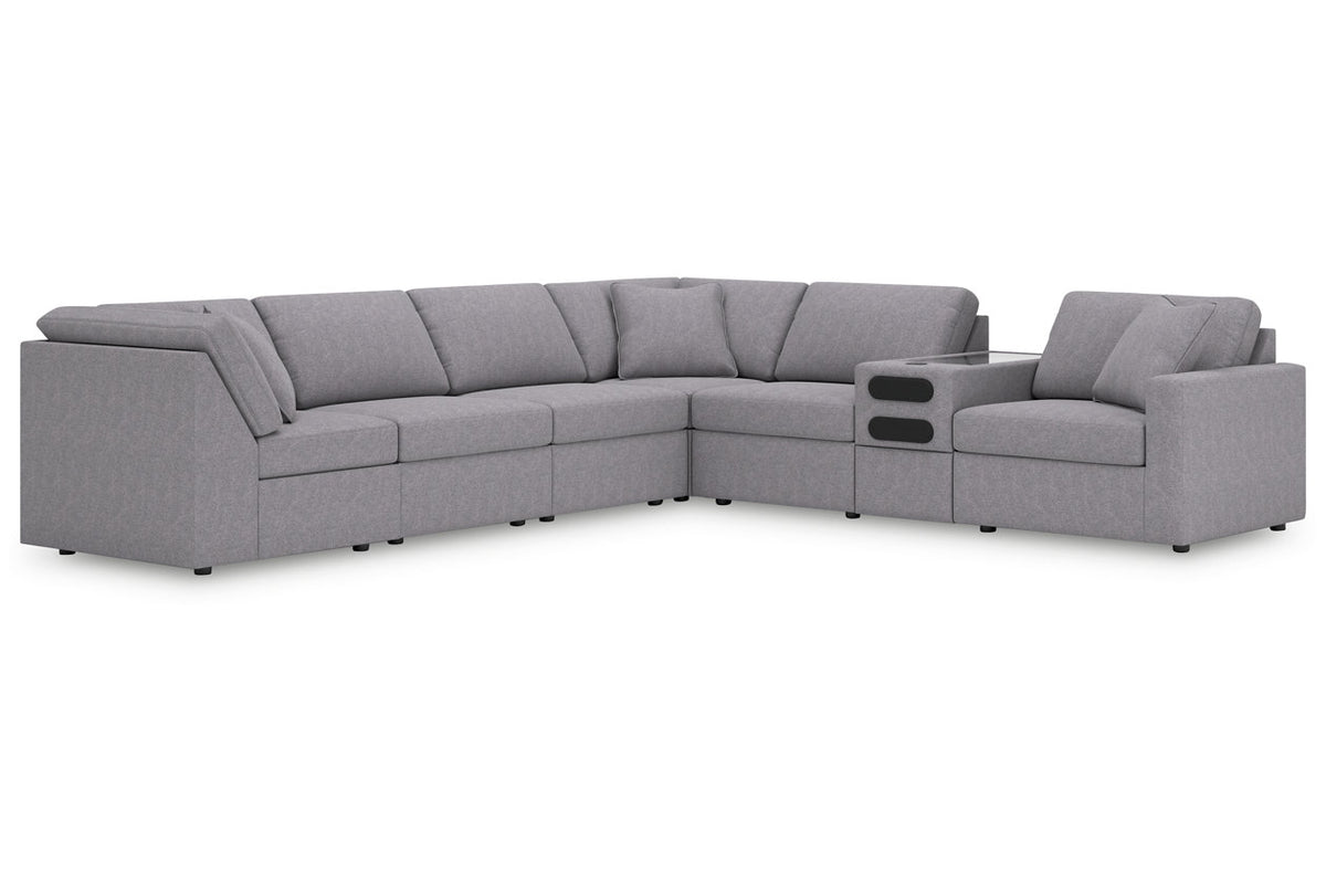 Modmax Granite 7-Piece Sectional – Luna Furniture