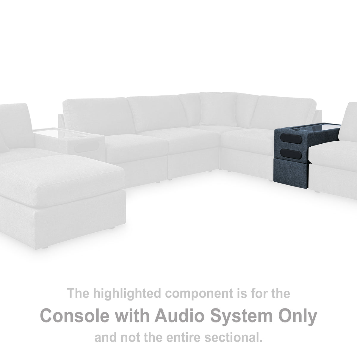 Modmax Ink Console with Audio System – Luna Furniture