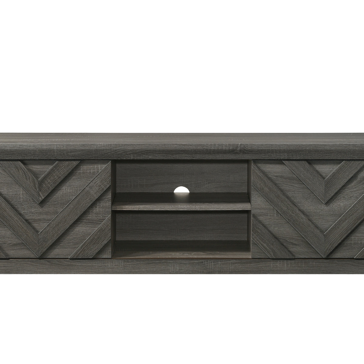 Valor Gray TV Stand – Luna Furniture