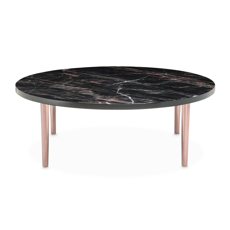 Michael Amini Cloche Dark Bronz Large Cocktail Table – Luna Furniture