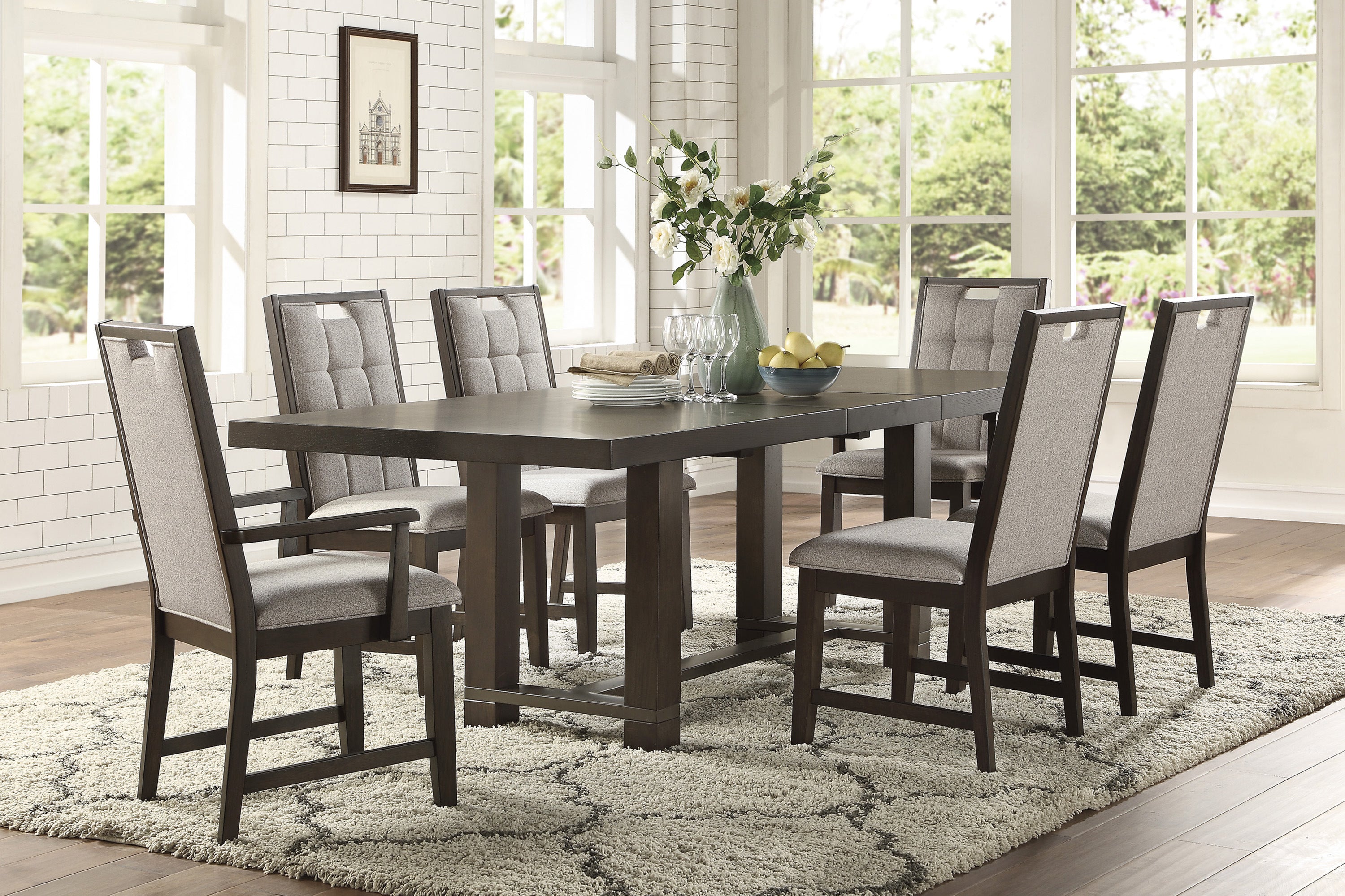 Dark Oak Dining Room Sets