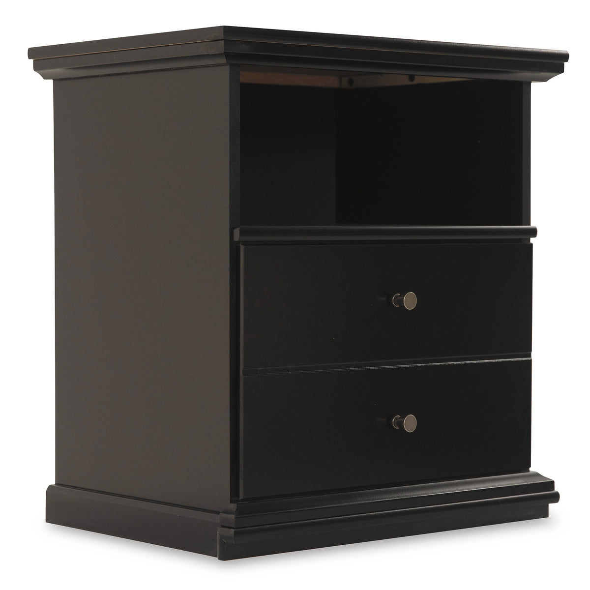 Maribel Black Nightstand – Luna Furniture