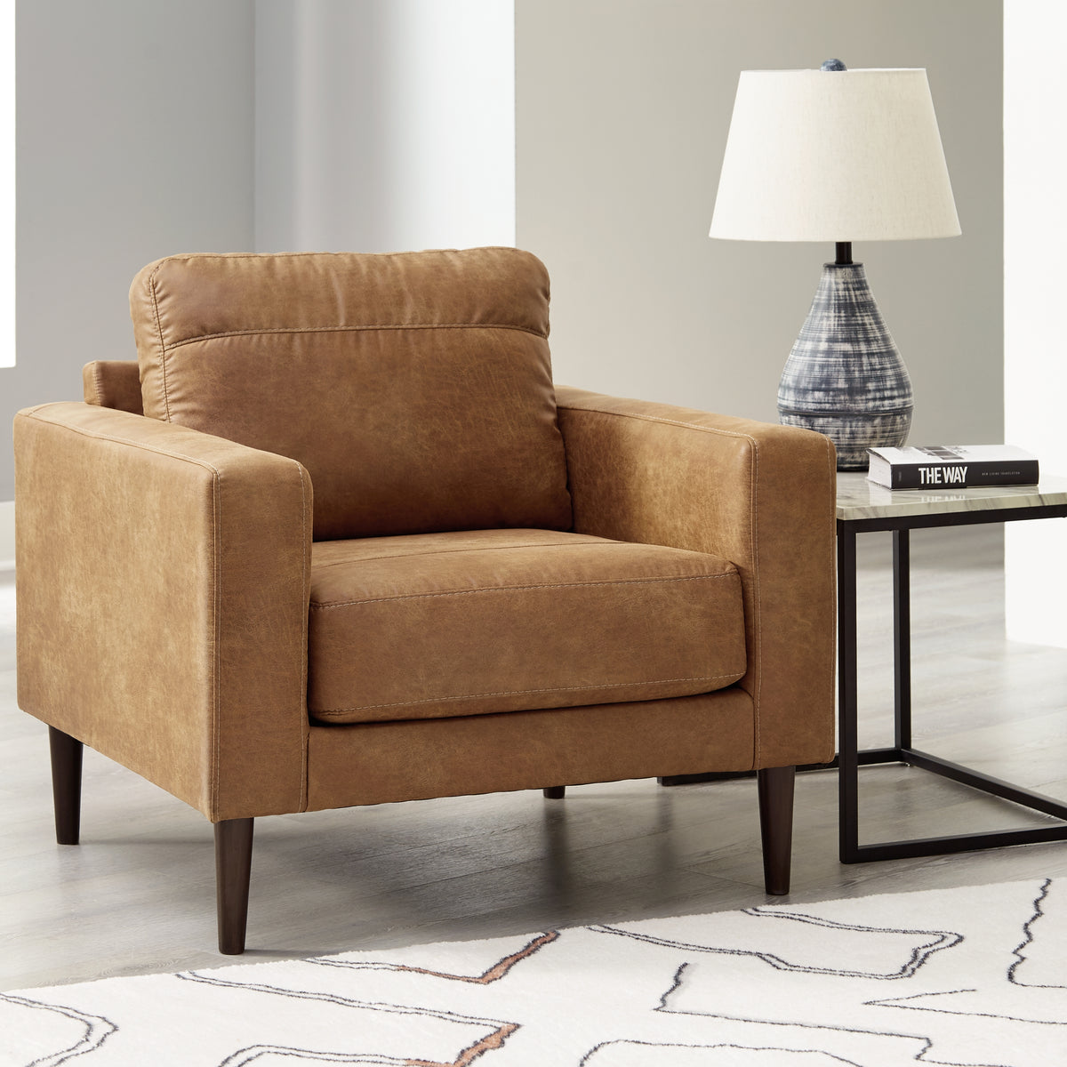 Telora Caramel Chair - Luna Furniture